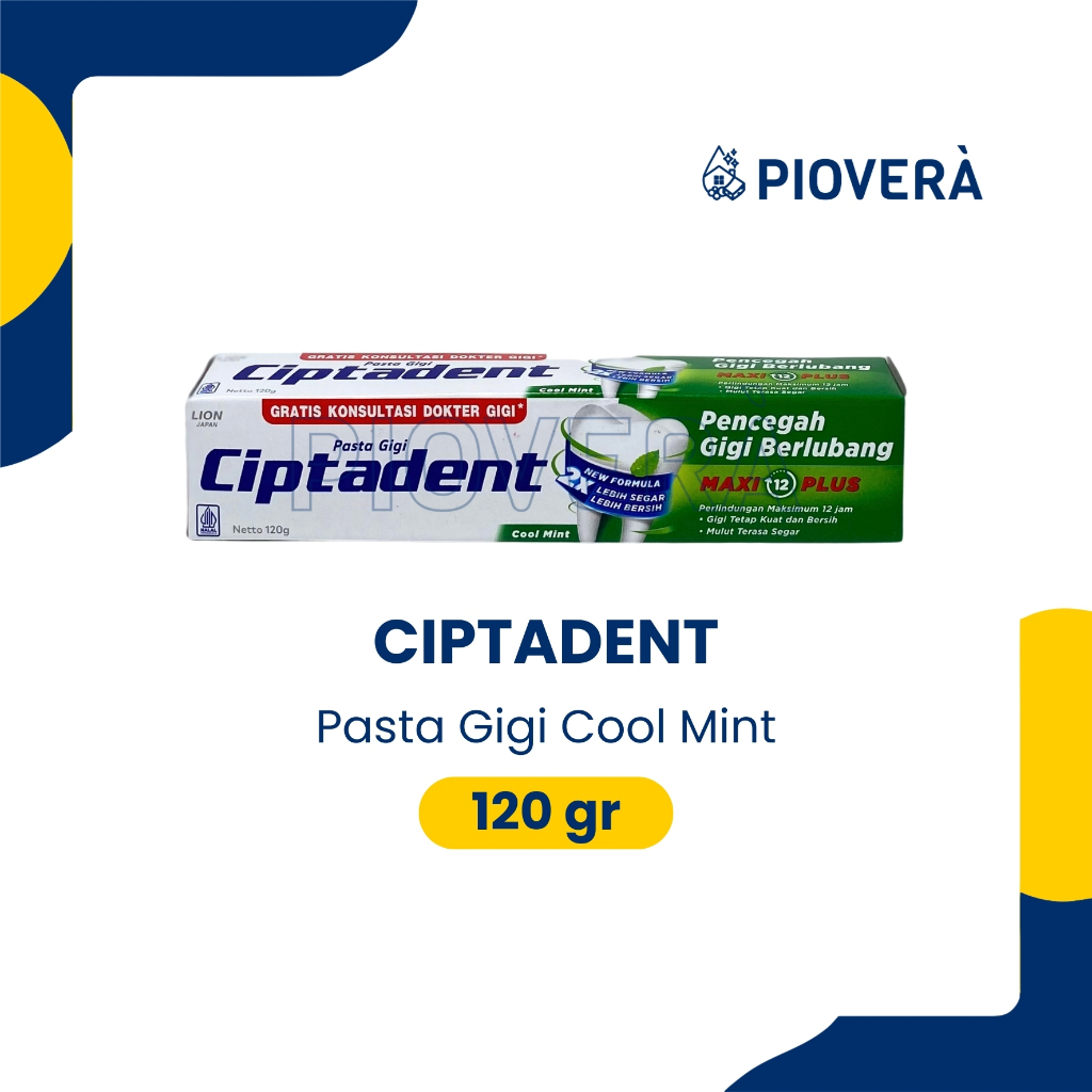 Jual Ciptadent Pasta Gigi Maxi 12 Tube 120 gr | Shopee Indonesia