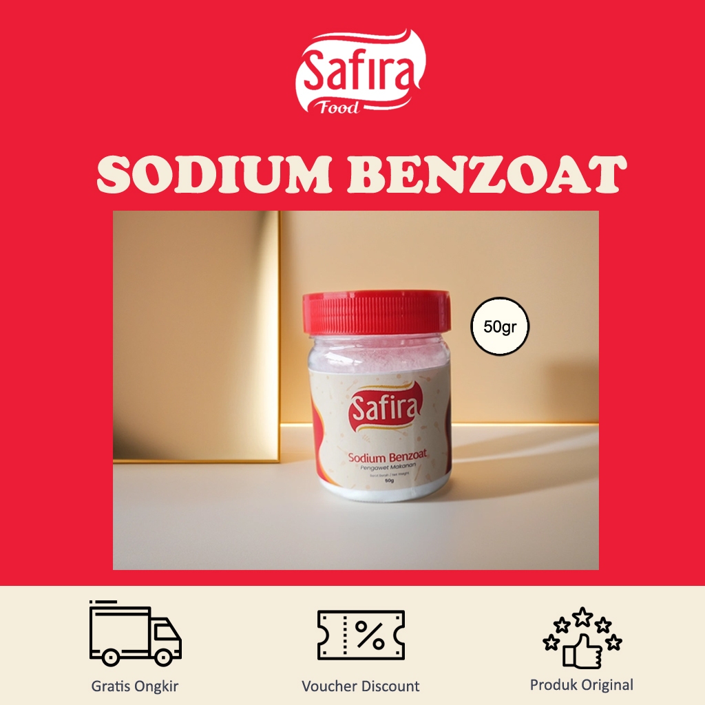 Jual Sodium Benzoat Kemasan Botol 50gr | Shopee Indonesia