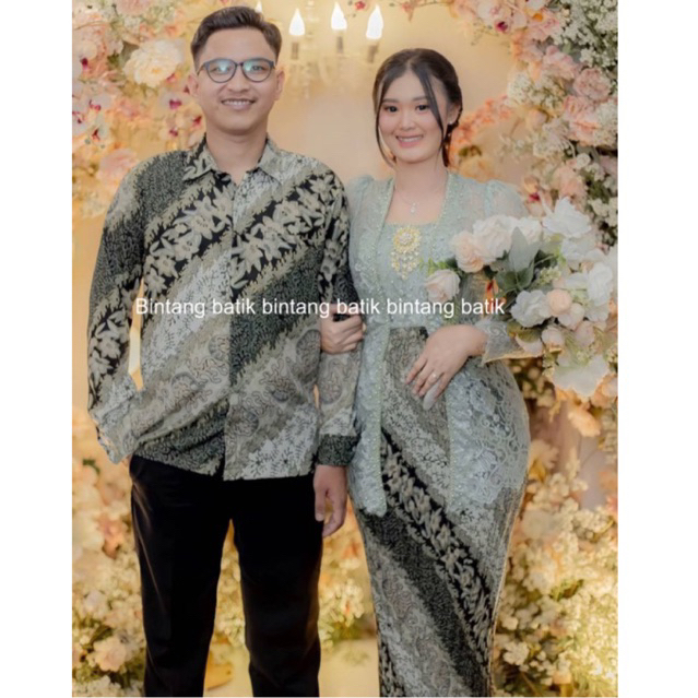 Jual BINTANG BATIK BATIK COUPLE BAJU BATIK COUPLE BATIK SET BATIK ...