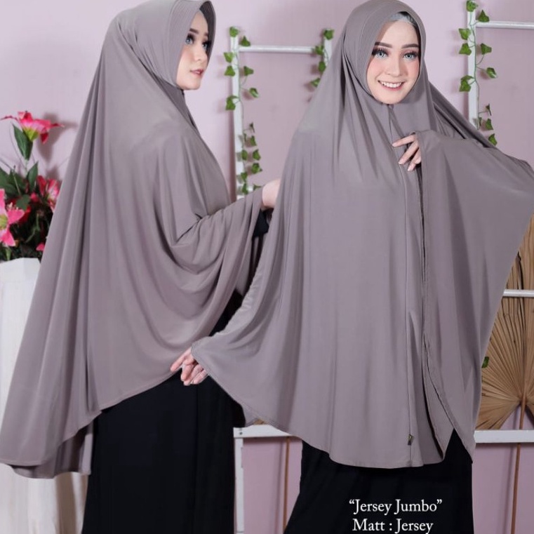 Jual KODE Y9U HIJAB KHIMAR BERGO SYAR I SUPER JUMBO XXL PET JERSEY | Shopee Indonesia