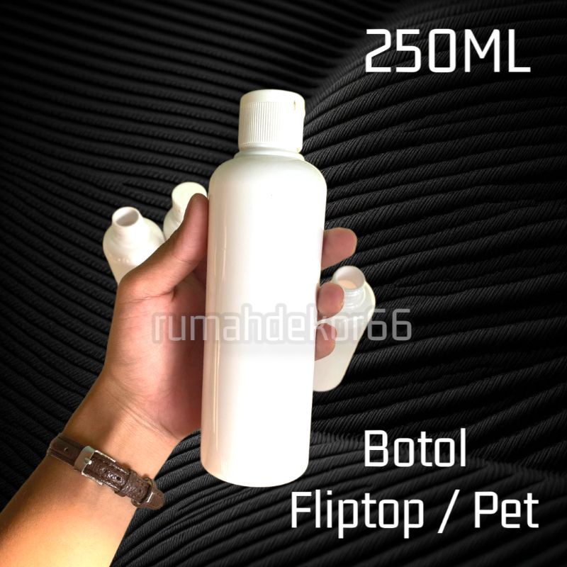 Jual BOTOL FLIPTOP DAN TUTUP 250Ml Pet Botol RF Botol Plastik Neck ...