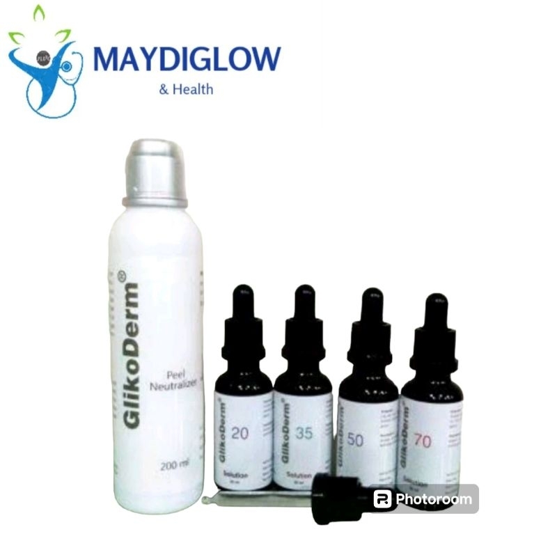 Jual GLIKODERM Peeling Solution AHA Glycolic Acid/20%/35%/50%/70% ...