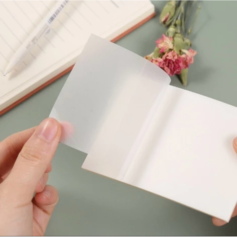 Jual Catatan Tempel / Kertas Memo / Transparan Sticky Note / Sticky ...