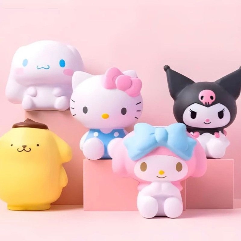 Jual Mainan Anak Squishy Slow Sanrio Karakter Squisi Pencet Lucu Toys ...