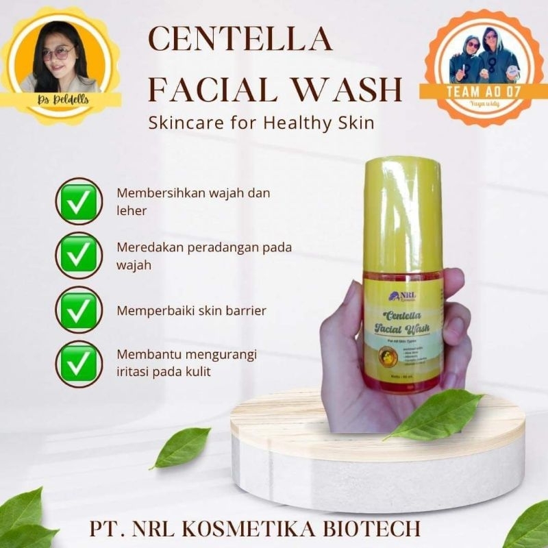 Jual NRL FACIAL WASH CENTELLA | Shopee Indonesia