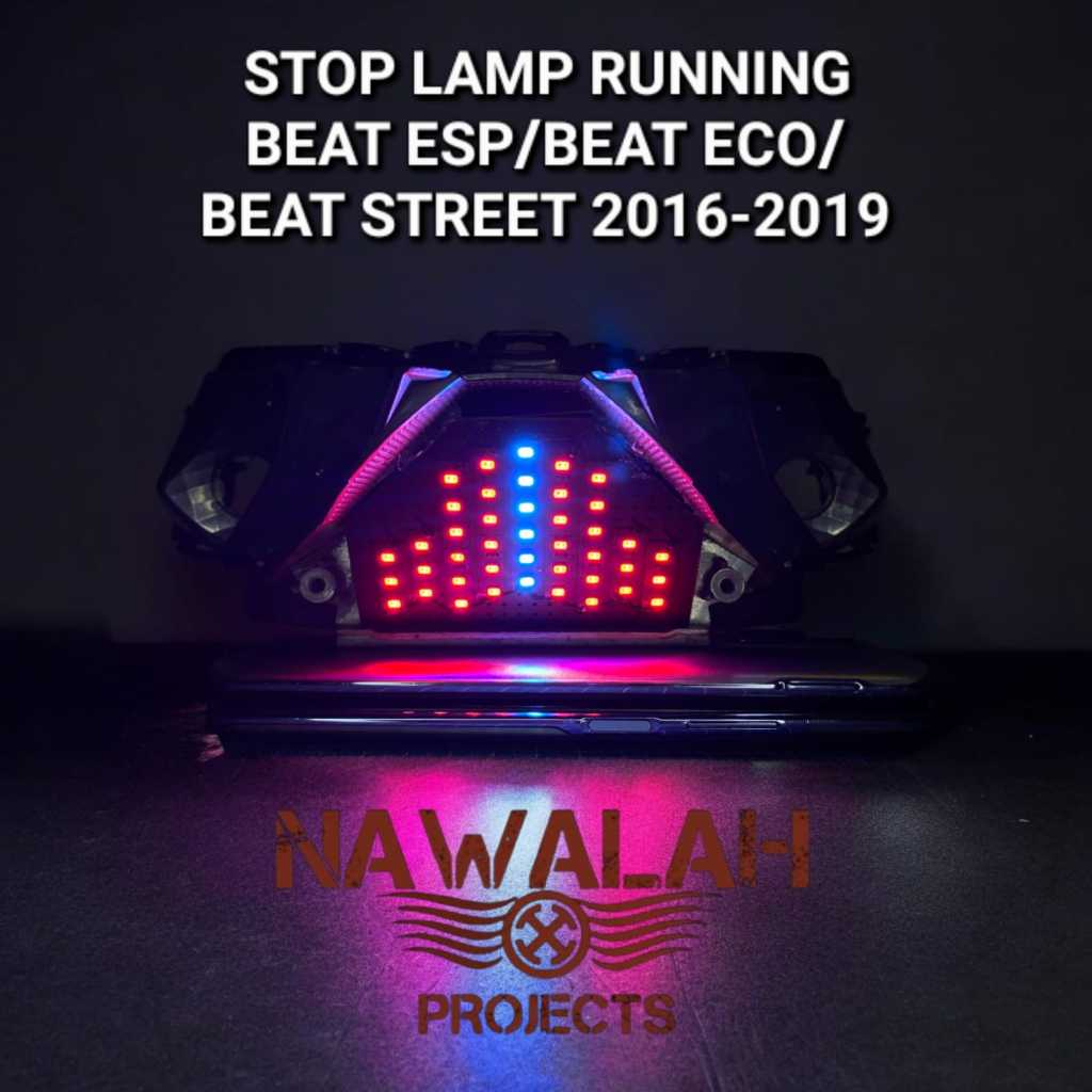 Jual LAMPU REM LAMPU STOP STOPLAMP RUNNING BEAT FI ESP, BEAT STREET ...