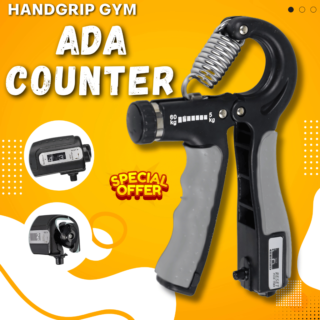Jual Handgrip HAND GRIP 5-60 KG Alat olahraga fitness otot tangan Gym ...