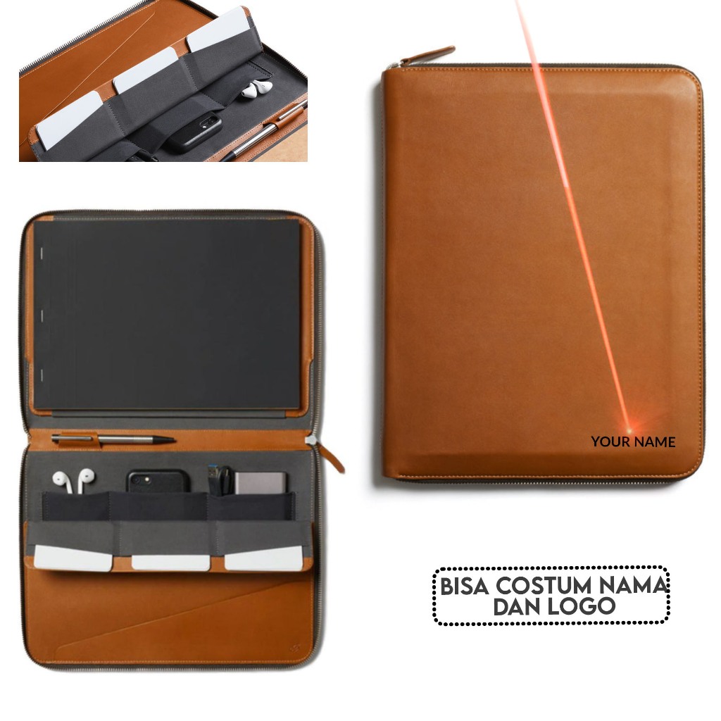 Jual Laptop Sleeve Folion Tech A4 Costum Logo Nama | Shopee Indonesia
