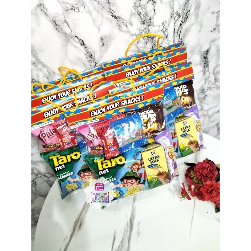 Jual Paket snack Biskuat / Paket Snack Ultah / Snack Ultah Kemas ...