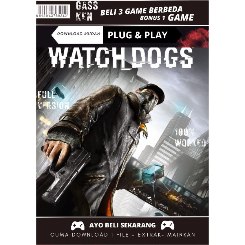 Jual Watch Dogs | Game Pc Laptop | Shopee Indonesia
