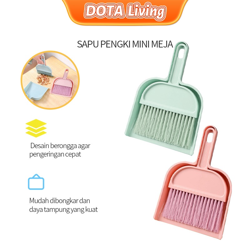 Jual DOTA Living Sapu Pengki Set Mini Kecil Mobil Serbaguna Multifungsi ...