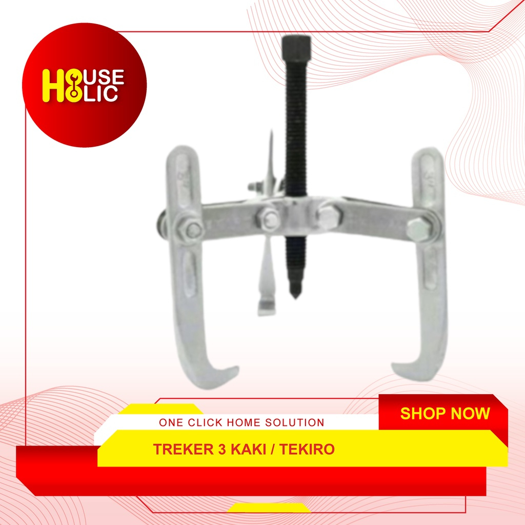 Jual TEKIRO Kunci Treker Tracker Bearing Puller Puler 3 Kaki 8" Inch ...
