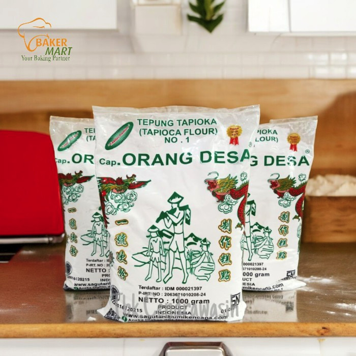 Jual Cap Orang Desa Tepung Tapioka 1 Kg | Shopee Indonesia
