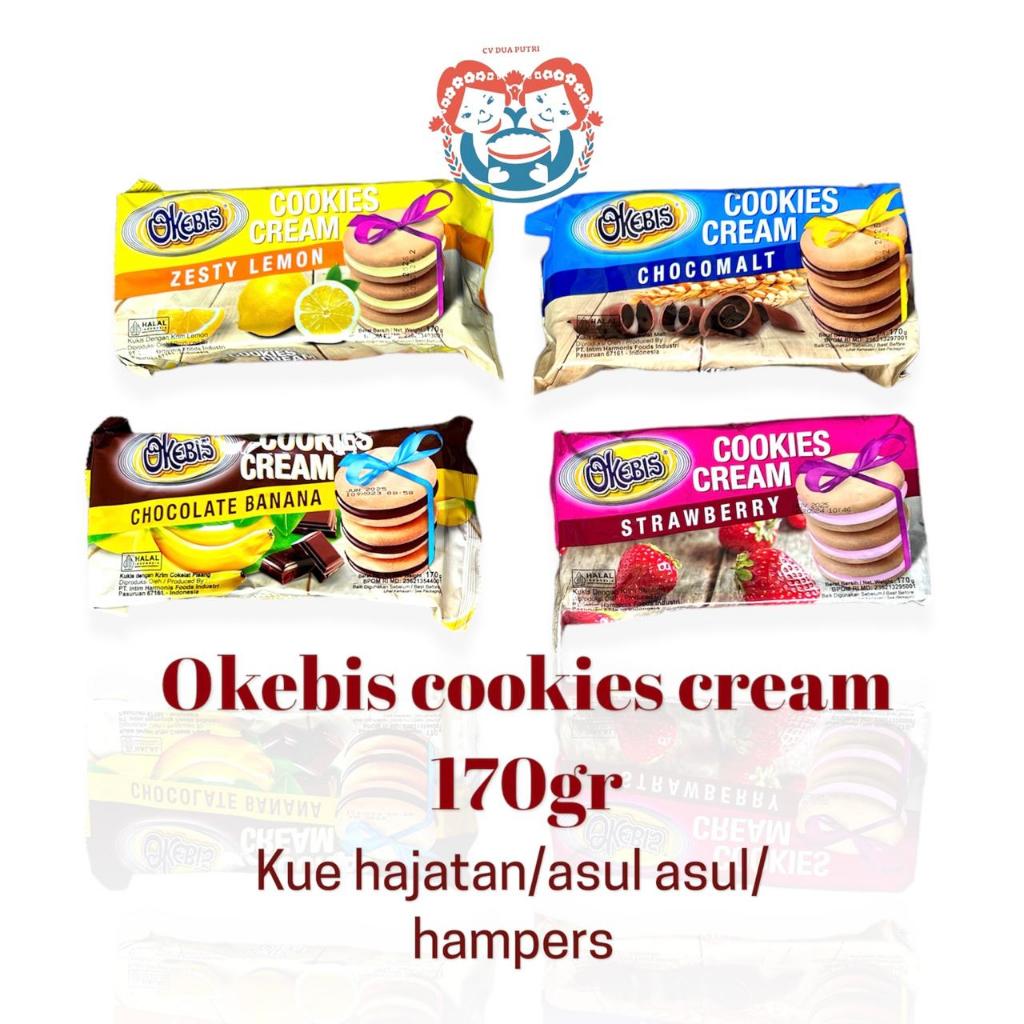 Jual Okebis Inafood Cookies Cream 170gr u/ asul asul, hajatan, parcel ...