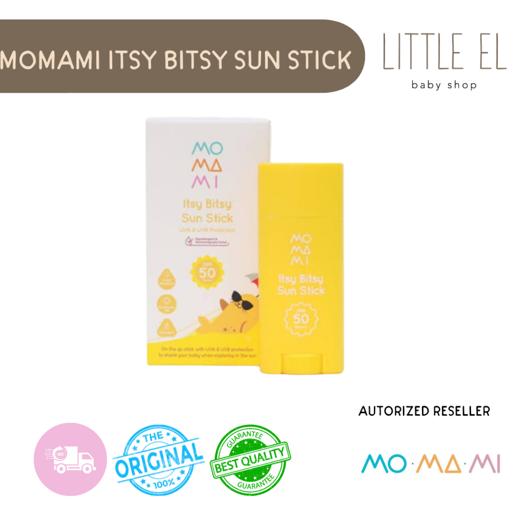 Jual Momami Itsy Bitsy Sun Stick 15gr - Stik Tabir Surya - Momami ...
