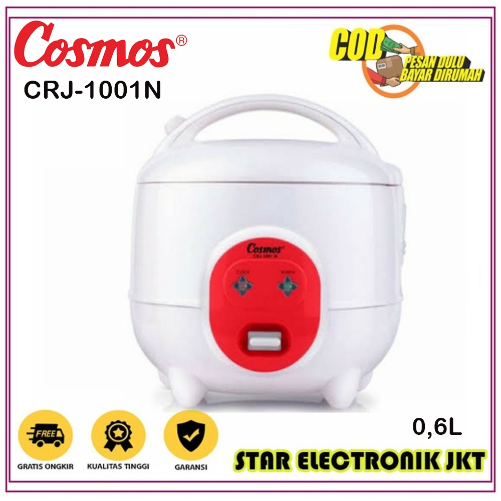 Jual COSMOS CRJ-1001N Rice Cooker 3 in1 Kapasitas 0,6 Liter LOW WATT ...