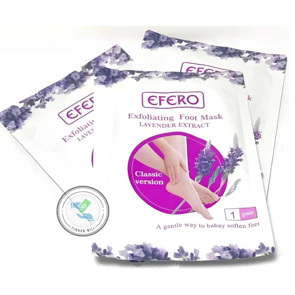 Jual EFERO EXFOLIATING FOOT MASK / MASKER KAKI EFERO ISI 1 PASANG ...
