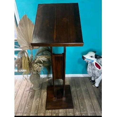 Jual Portable Mimbar Podium Kayu Wooden Lectern Pulpits | Shopee Indonesia