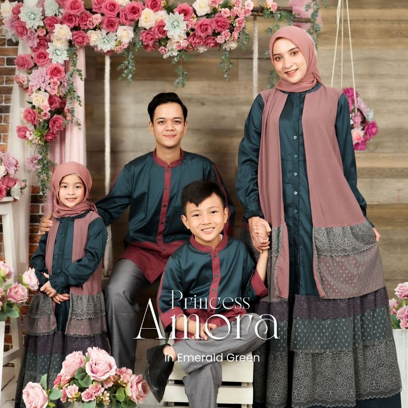 Jual Princess Amora Family Set In Emerald Green By Alilac | Shopee ...