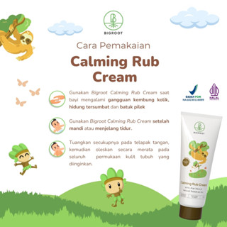 Jual Bigroot Calming Rub Cream 30ml & 5 ml- Meredakan Perut Kembung dan ...