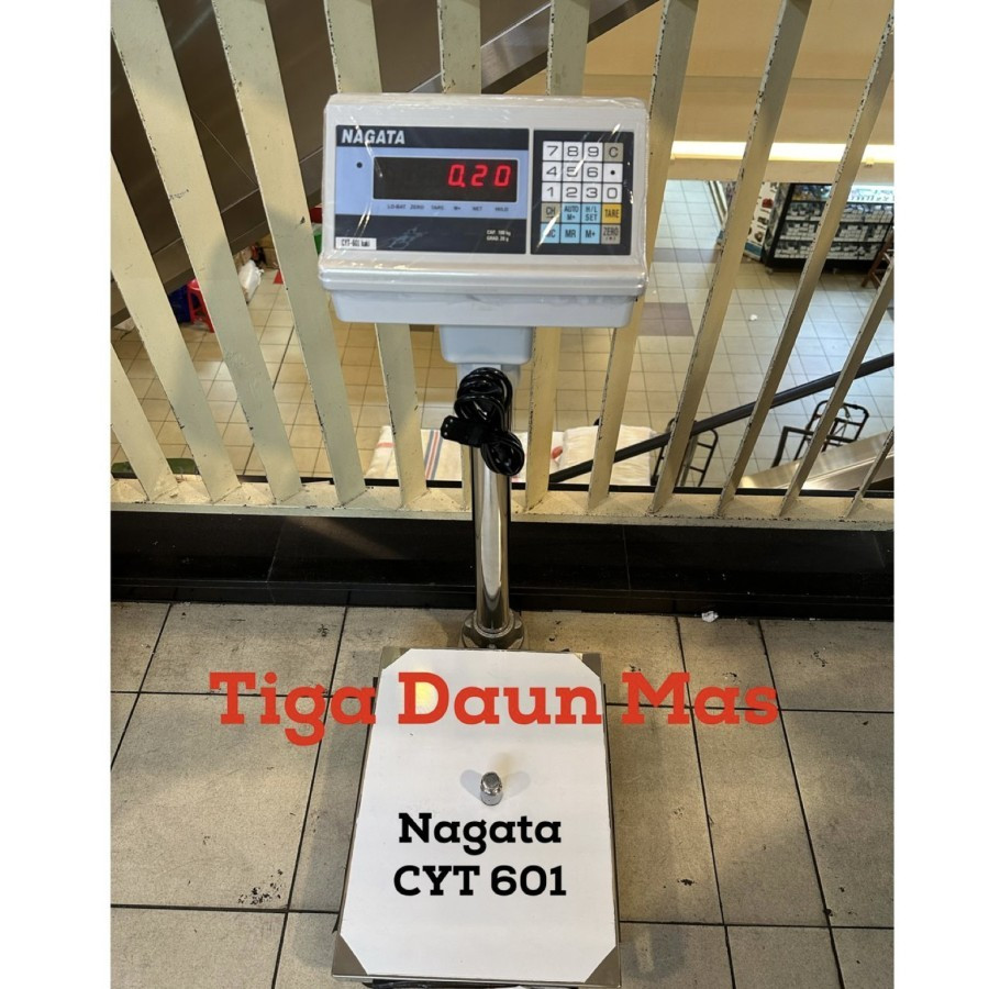Jual Timbangan Lantai Digital Nagata CYT601 30 Kg / 60 Kg / 100 Kg Timbangan Barang Digital ...