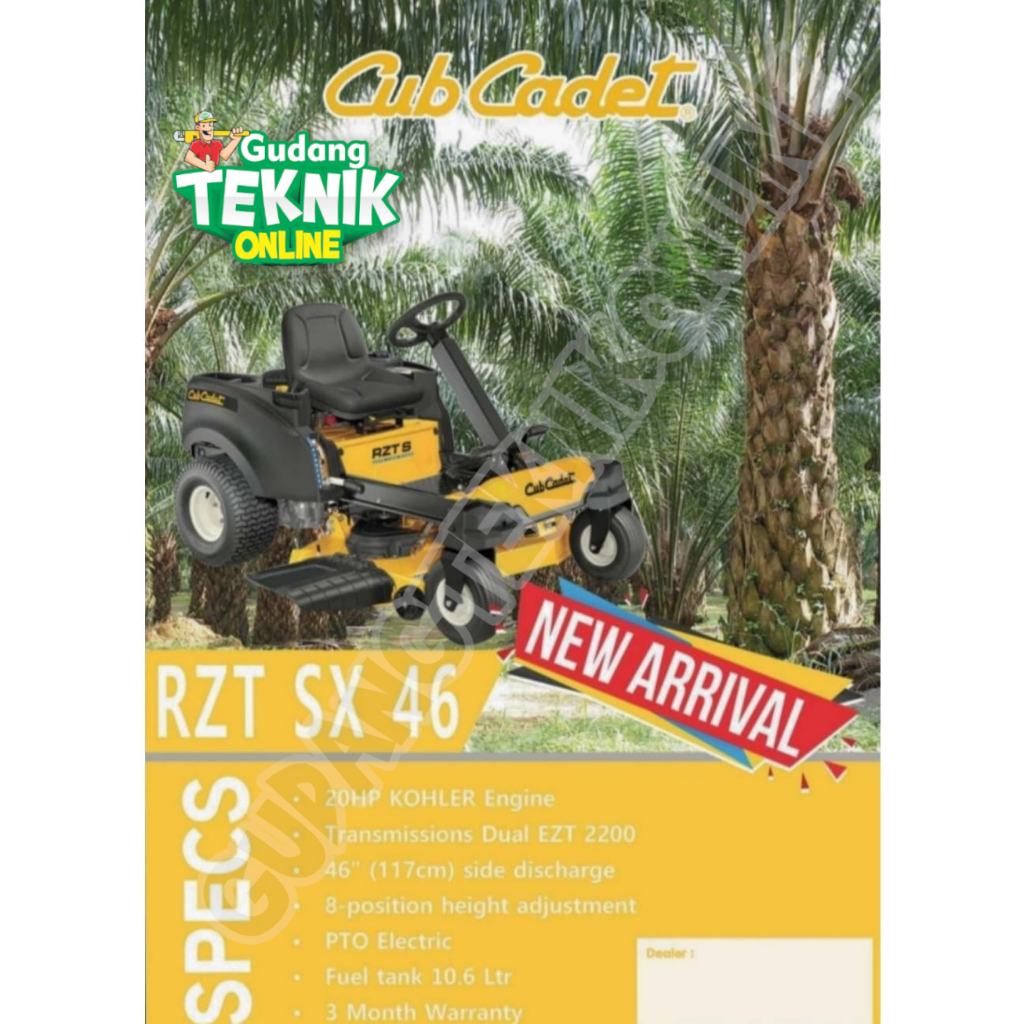 Jual CLUB CADET PRO Z 154S ROVER Mesin Potong Rumput MOBIL / Pemotong ...