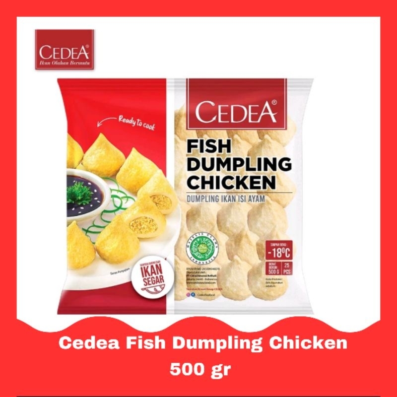 Jual Cedea Fish Dumpling Cheese 500 gr Cedea Fish Dumpling Chicken 500 ...