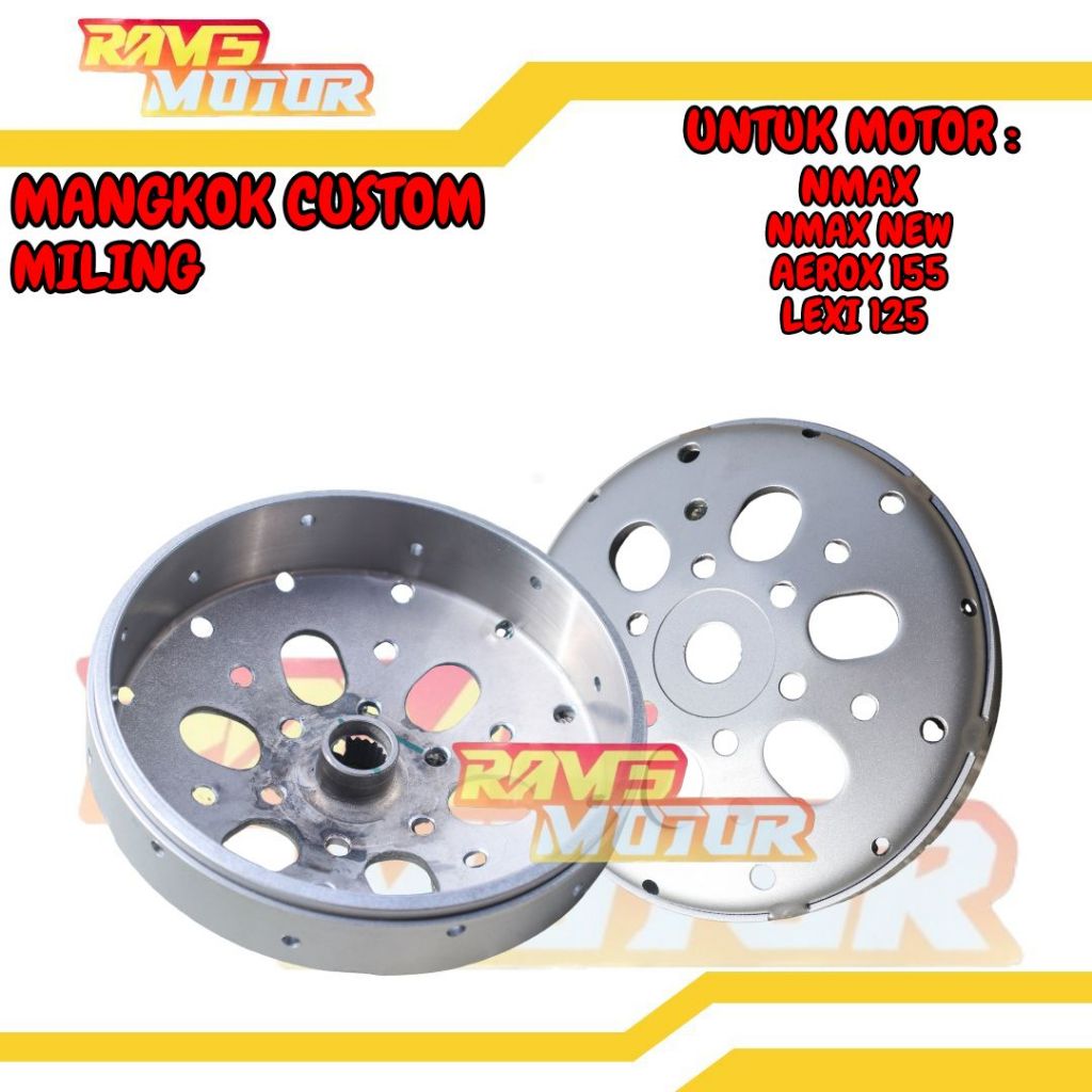 Jual Mangkok Custom MILING Nmax OLD NEW Aerox 155 Lexi 125 RAMS MOTOR ...