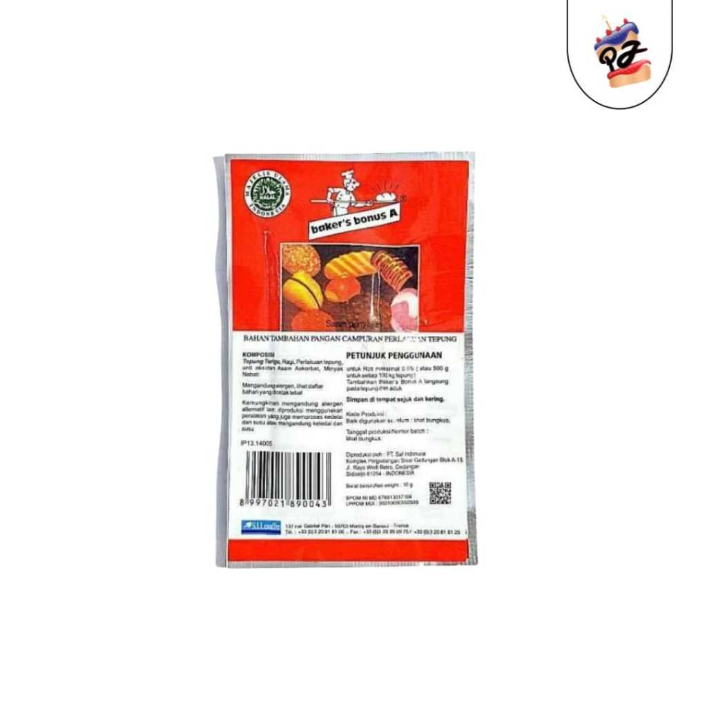 Jual BREAD IMPROVER BAKER BONUS 10 GR | Shopee Indonesia