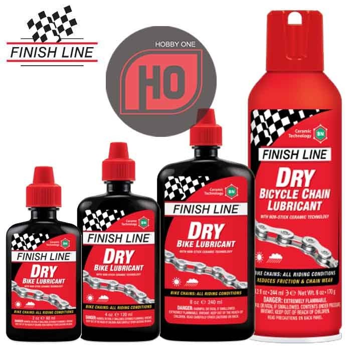 Jual FINISH LINE DRY Bike Lubricant With Teflon - Oil Lube Oli Pelumas ...