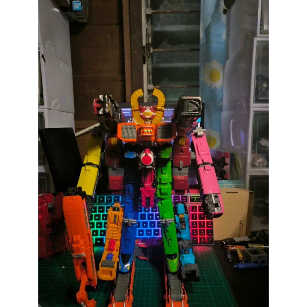 Jual Dx Power Rangers Ressha Sentai ToQger Toq Ultra Megazord 3 Set ...