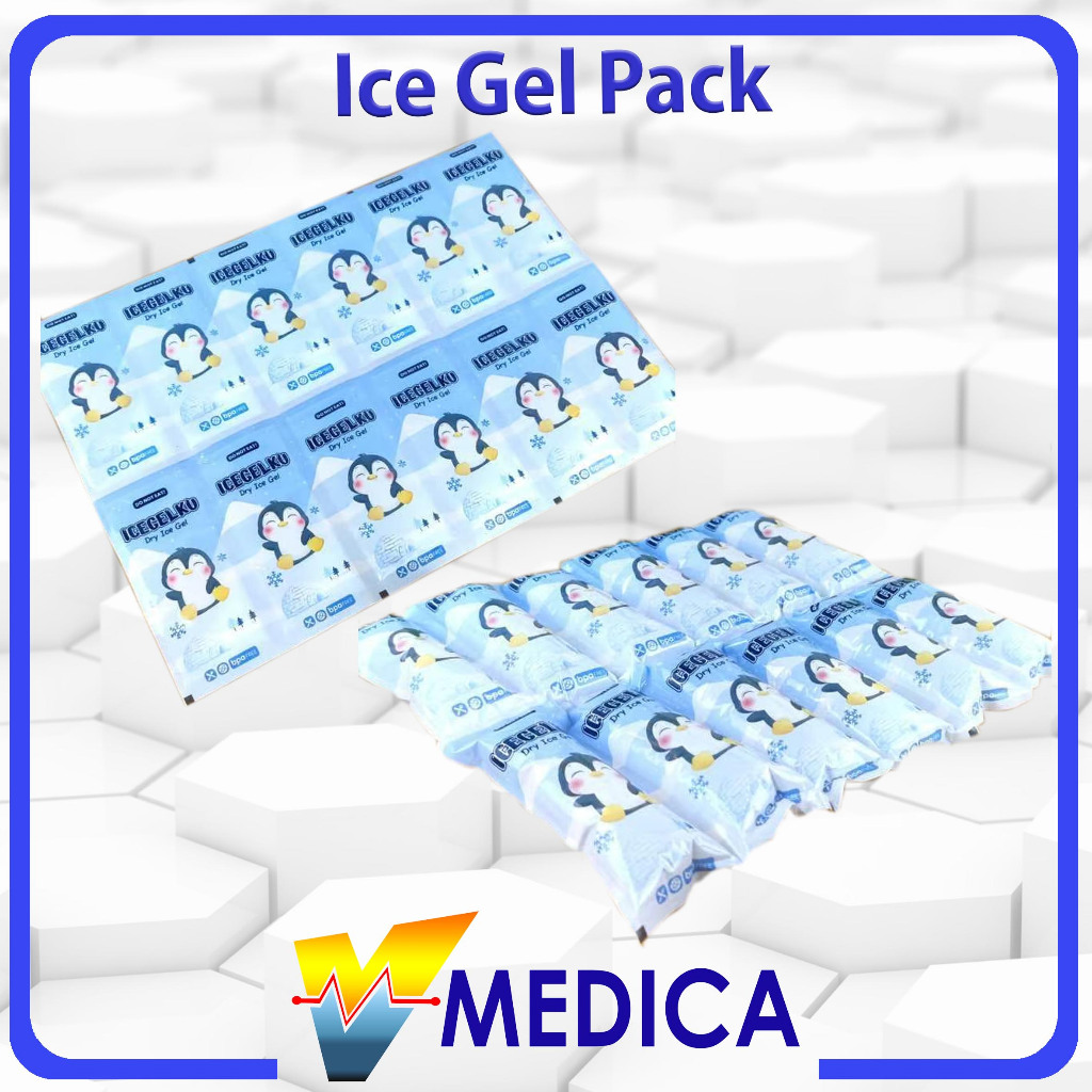 Jual Ice Gel Ice Pack Thermafreeze Pengganti Dry Ice ( ISI 6 & ISI 12 ...
