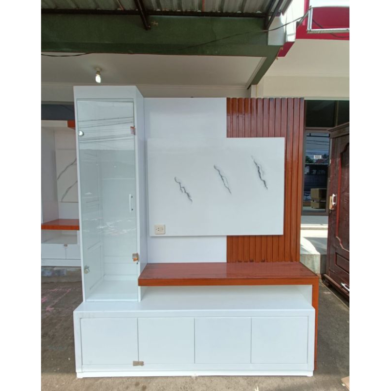 Jual BACKDROP TV LED MINIMALIS | Shopee Indonesia