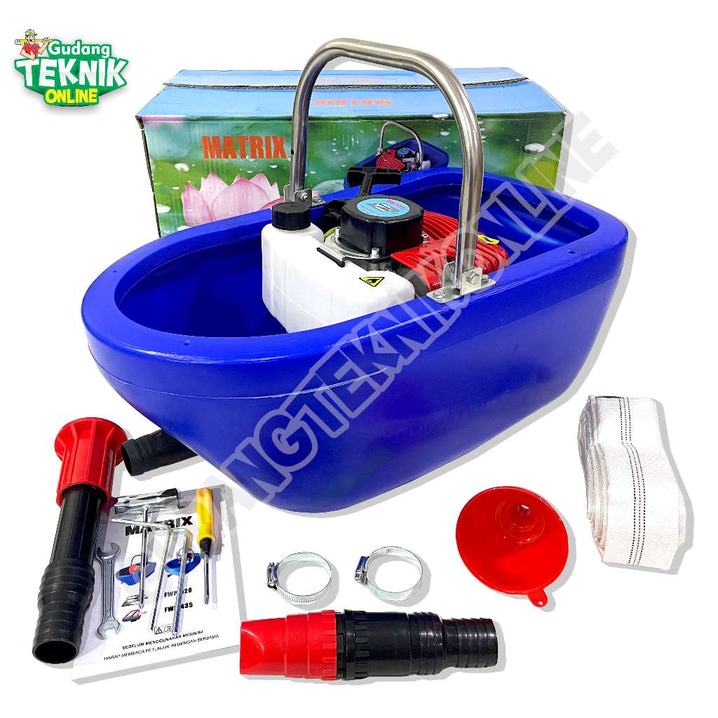 Jual Pompa Air Apung 2 Tak FWP520 MATRIX / Floating Pump Mesin ...