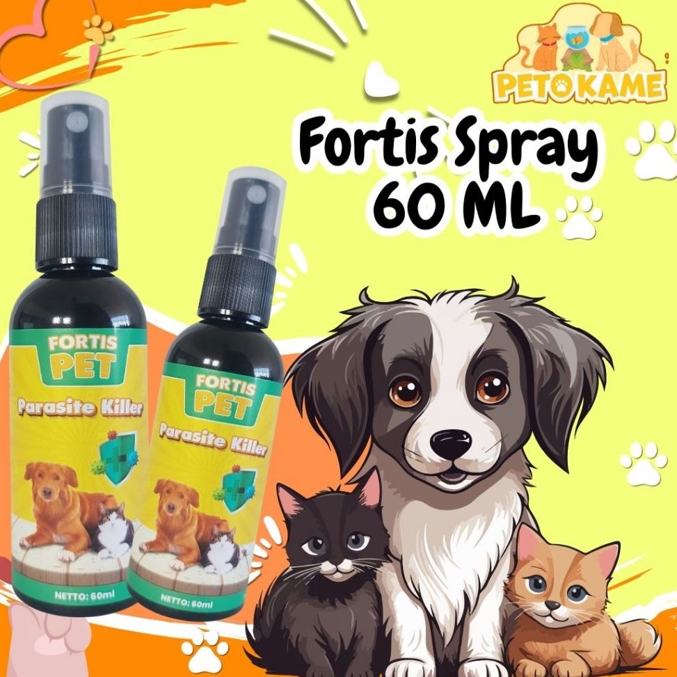 Jual KODE P28K Fortis Spray 6 ML Obat Jamur Scabies Demodex Kudis ...