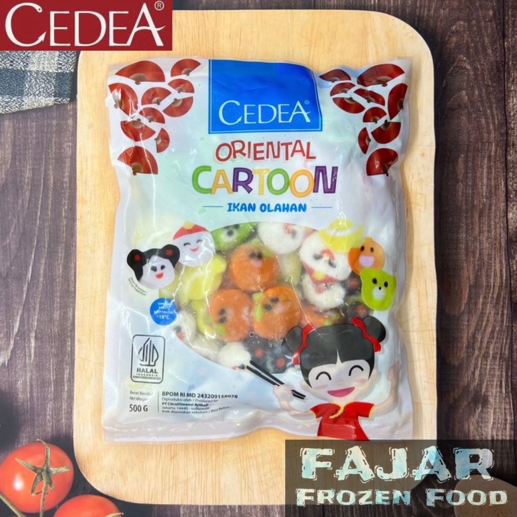Jual CEDEA ORIENTAL CARTOON 500gr | BASO IKAN BENTUK KARTUN | HOTPOT ...
