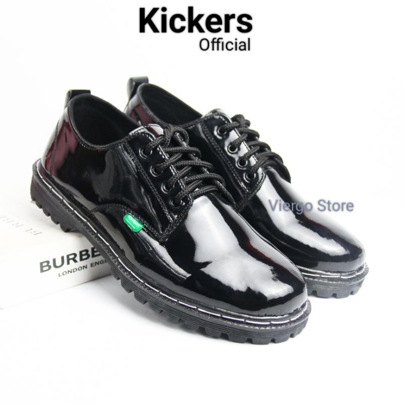 Jual Sepatu Docmart Pria Tali Hitam Glossy | Shopee Indonesia