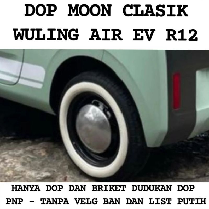 Jual Dop moon velg kaleng wulling R12 pcd 4x100.3 PnP 4pcs 1set plus ...