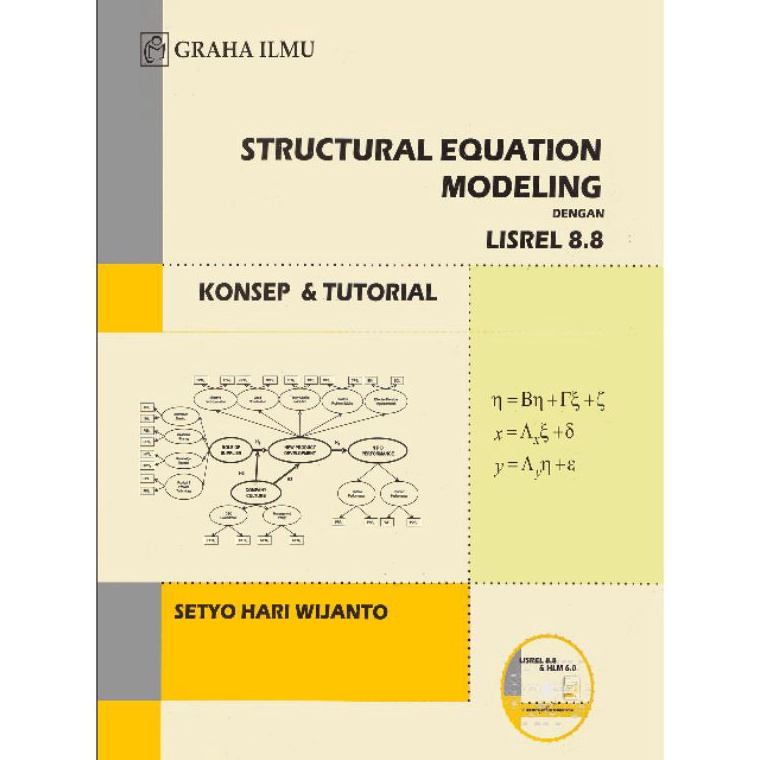 Jual Structural Equation modeling dengan Lisrel 88 konsep dan tutorial ...