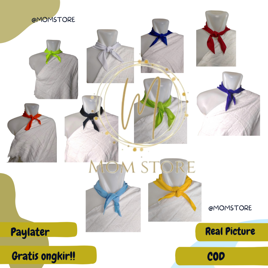 Jual SLAYER POLOS SYAL SEGITIGA BANDANA IKET SLAYER WARNA | Shopee ...