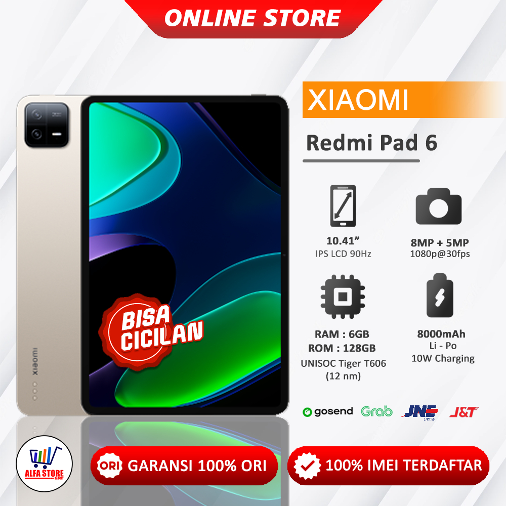 Jual xiaomi redmi pad 6 xiaomi pad6 ram 8/256gb xiaomi mipad 6 ram 8 ...