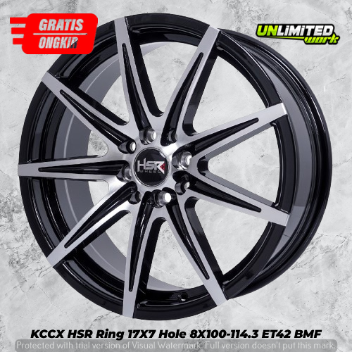 Jual Velg Mobil Racing Jari Jari R17 Buat Avanza Xenia Livina HSR KCCX Murah | Shopee Indonesia