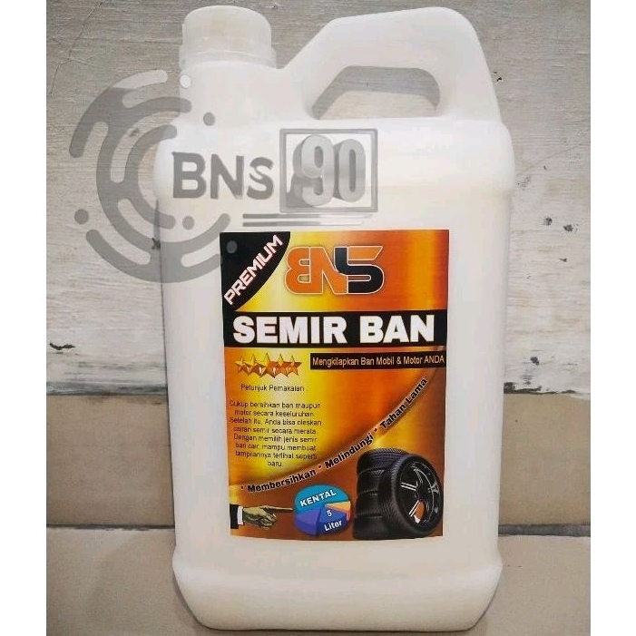 Jual Semir Ban BNS 5 liter / Semir Dashboard / Semir 5L | Shopee Indonesia