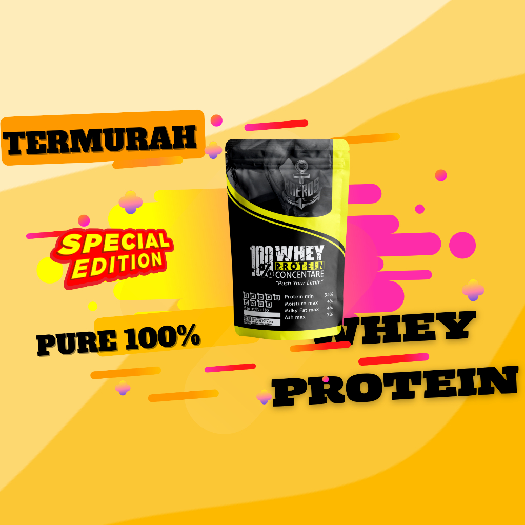 Jual WHEY PROTEIN CONCENTRATE 2lbs Bodybuilding whey protein protein ...