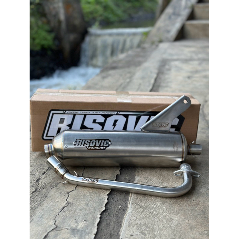 Jual KNALPOT MOTOR STD RACING RISOVIC VARIO AEROX MIO BEAT NMAX PCX ADV ...