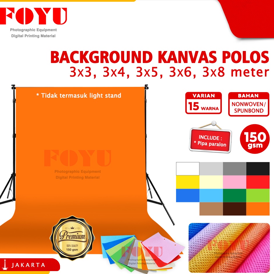 Jual Background Backdrop Foto Photo Self Studio Photobooth Live Kanvas ...