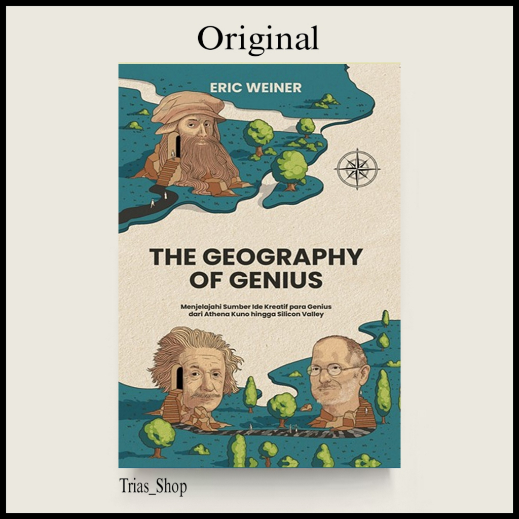 Jual Buku The Geography Of Genius By Eric Weiner | Shopee Indonesia