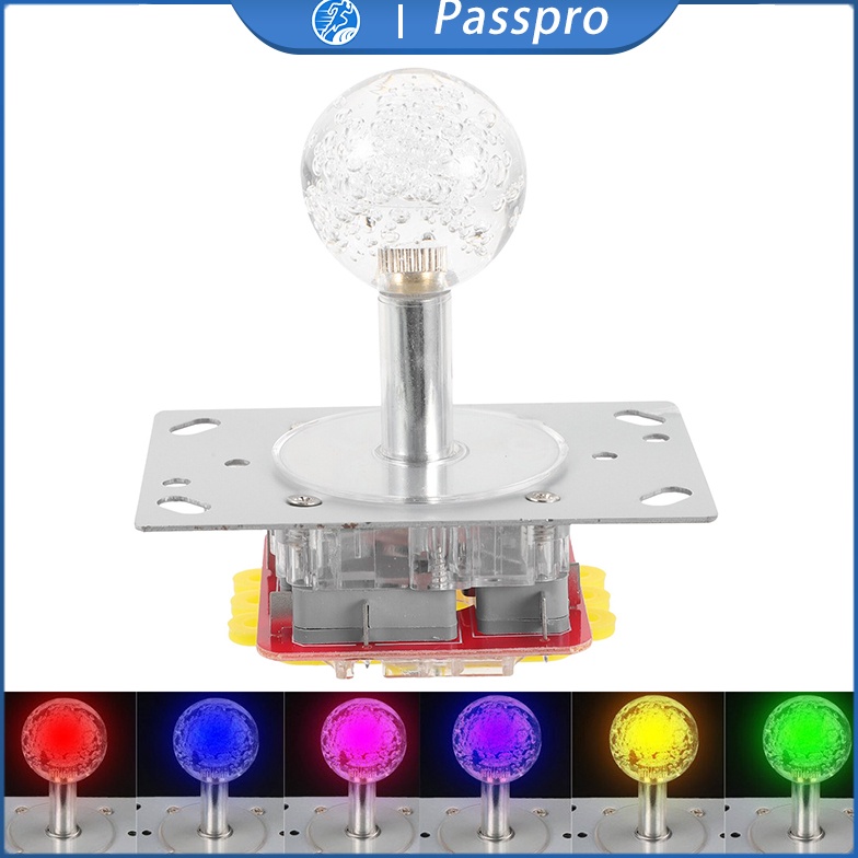 Jual KODE S19B LED Illuminated Colors Arcade Joystick Game | Shopee ...