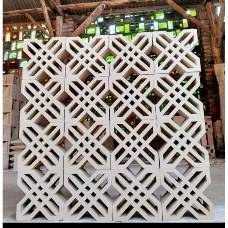 Jual roster beton , roster minimalis modern roster motif costum ...