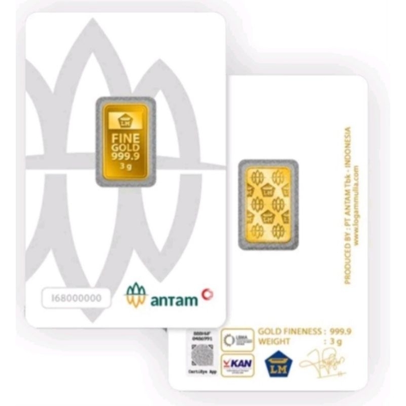 Jual Antam 3gr secound | Shopee Indonesia